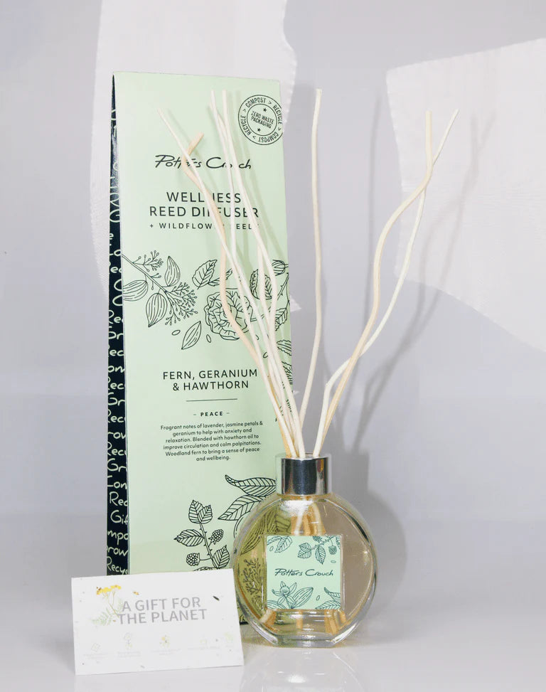 Fern, Geranium and Hawthorn Reed Diffuser 125ml – Olive and Myrtle